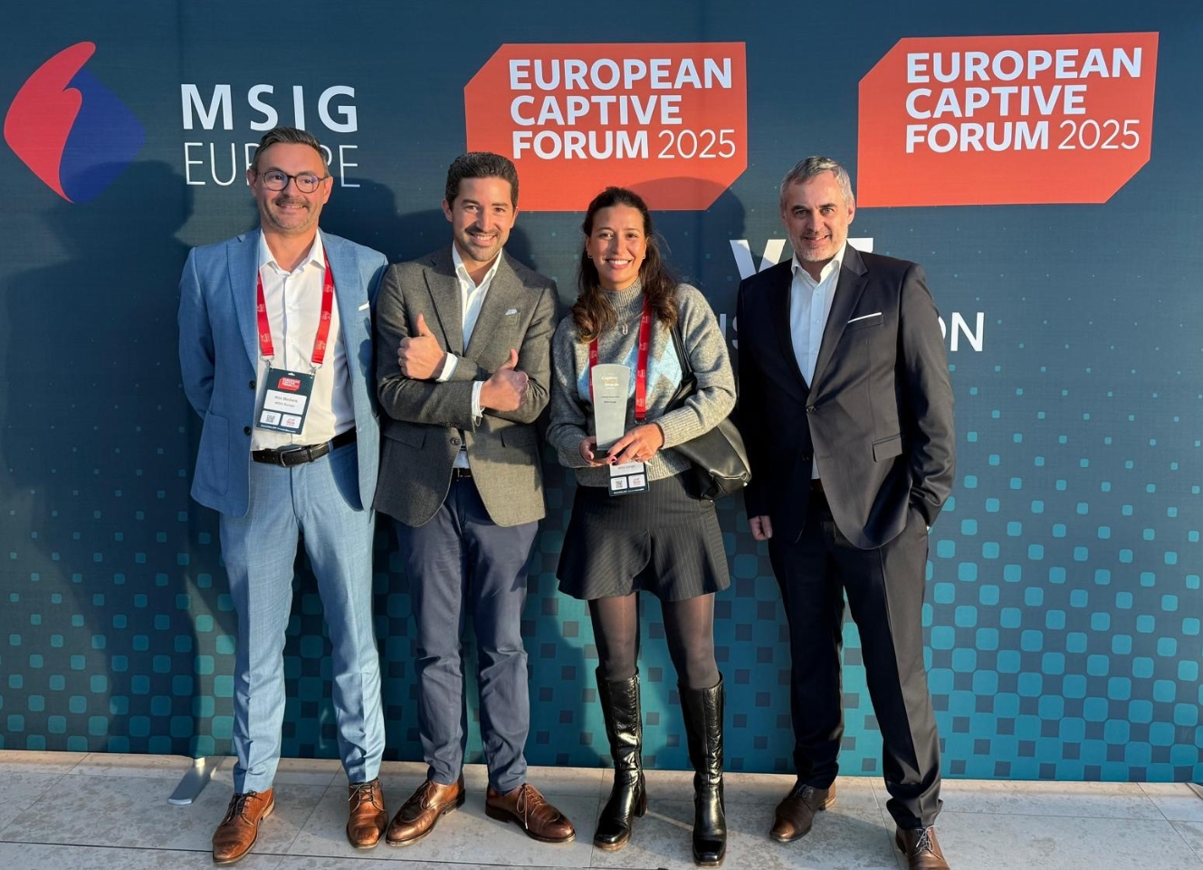 MSIG Europe wint European Captive Review Award 2025 in de categorie ...